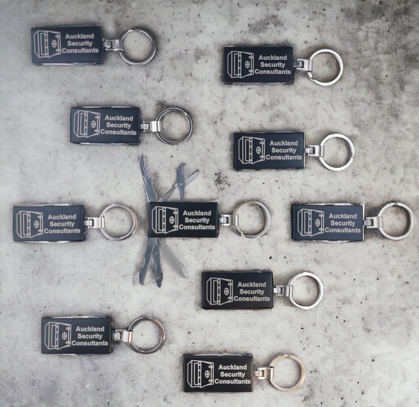 Branded Multi-Function Metal Key Ring – A Personal Touch