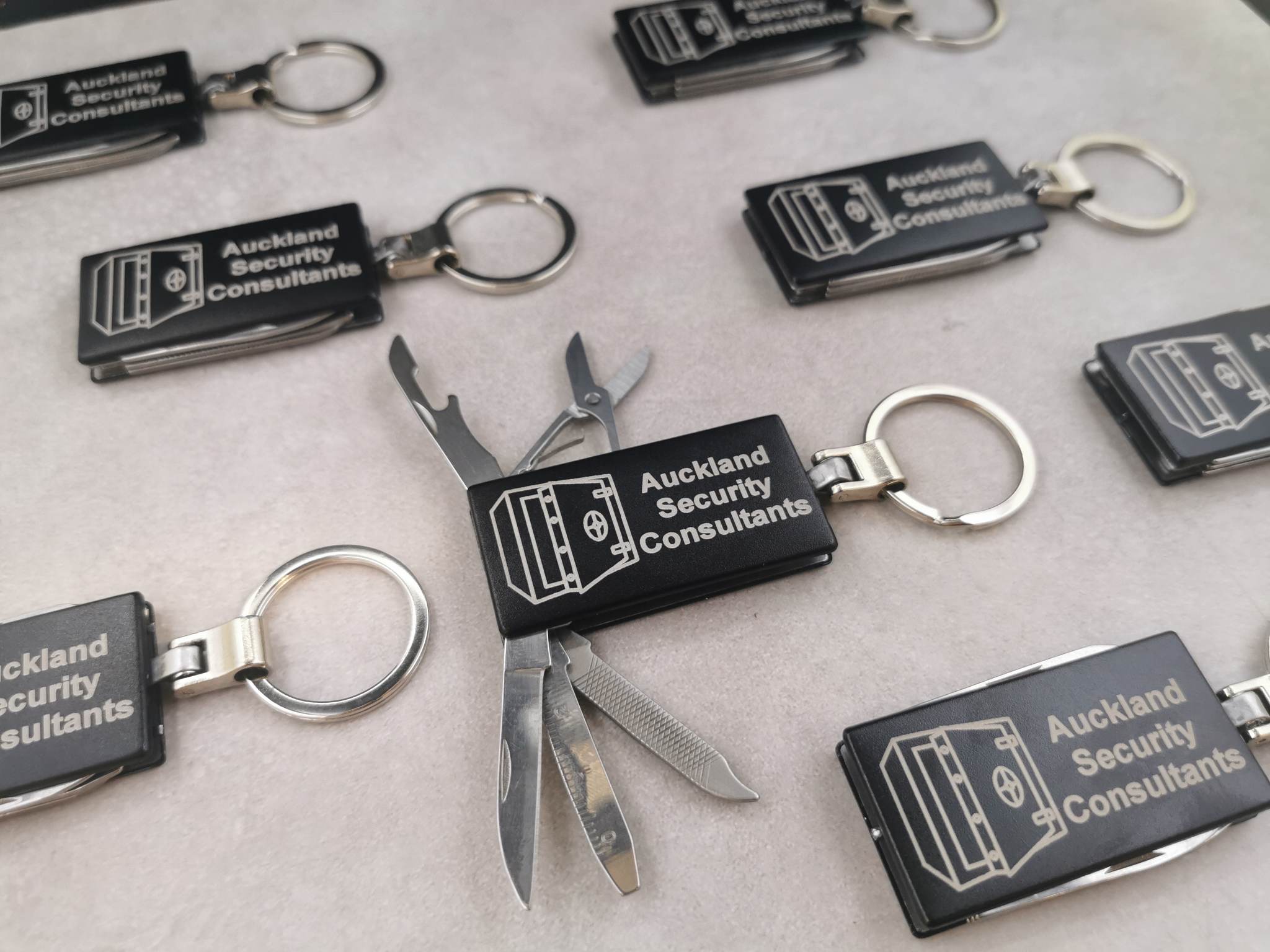 Multi-Function Metal Key Ring – A Personal Touch